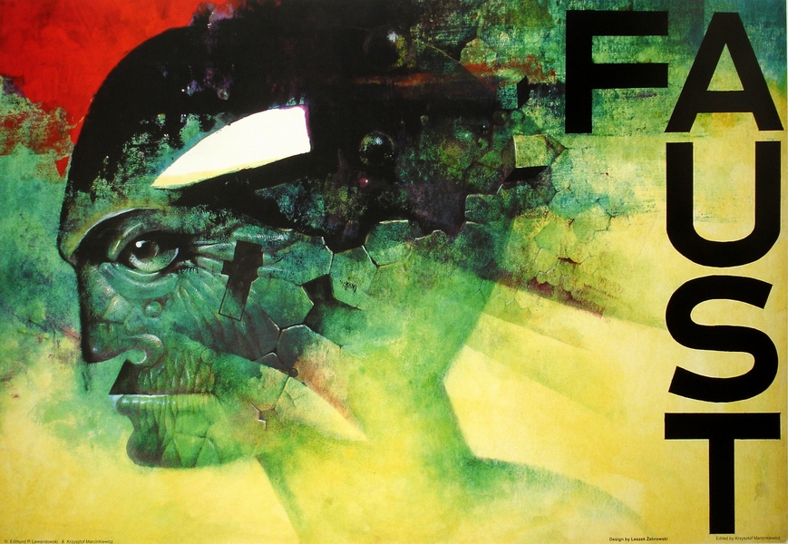 Faust . Zebrowski Leszek . theater poster . year 2009 . Poster.pl Gallery
